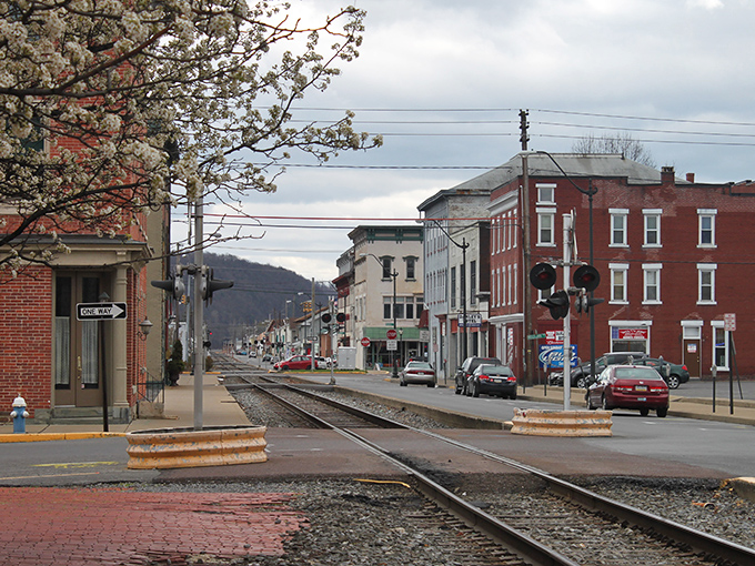 Victorian charm meets modern affordability in Sunbury's tree-lined streets where your Social Security stretches beautifully.
