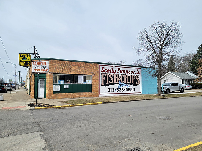 The corner brick building with its iconic yellow sign has been beckoning Detroit fish lovers for generations, a beacon of deep-fried deliciousness in the Brightmoor neighborhood.