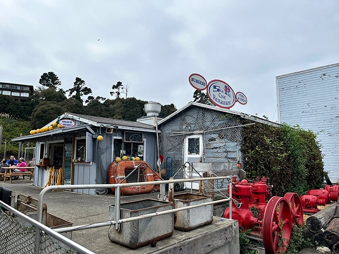 The unassuming exterior of Sea Pal Cove proves once again that in the seafood world, you can't judge a prawn by its building.