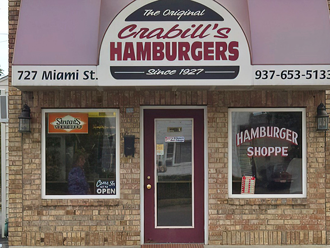 The unassuming brick exterior of Crabill's on Miami Street belies the culinary magic happening inside. Since 1927, this Urbana landmark has been serving slider perfection.