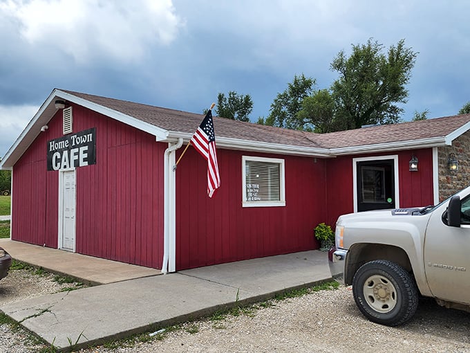 The little red cafe that could! This unassuming building houses burger magic that would make even the most jaded food critic weak at the knees.