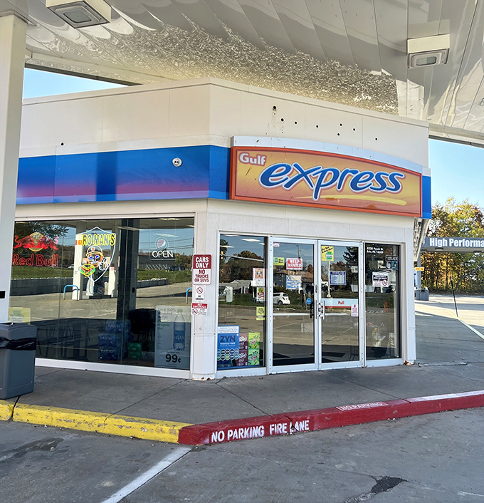 Don't let the gas pumps fool you&mdash;this Gulf Express station houses Erie's best-kept culinary secret. Who knew paradise was just past the windshield washer fluid?