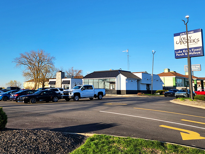 The unassuming exterior of Jolly Rogers belies the culinary treasures within. Like finding a pearl in an oyster, this Port Clinton landmark delivers big on flavor.
