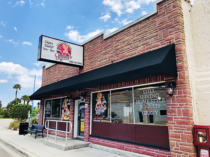 The unassuming brick exterior of Ruthy's Kozy Kitchen hides culinary treasures that would make even the most jaded food critic weep with joy.