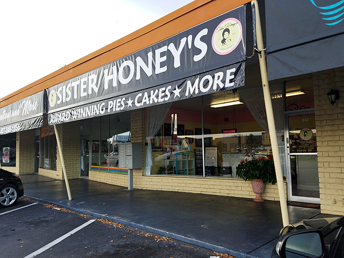 The unassuming storefront that houses Orlando's sweetest secret&mdash;proof that you should never judge a bakery by its awning.