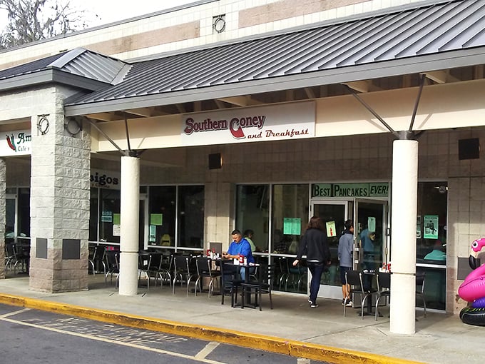 Tucked into a shopping center on Hilton Head Island, Southern Coney and Breakfast proves that culinary treasures often hide in plain sight.