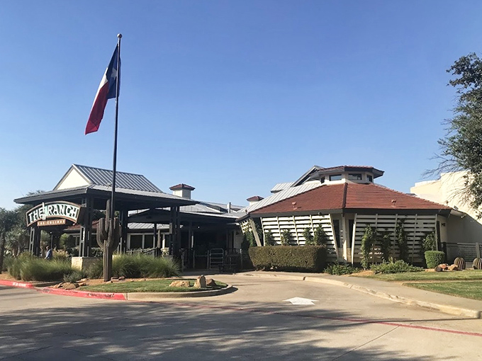 The Ranch welcomes you with rustic charm and Texas swagger, where ornamental grasses wave hello like old friends at the front door.