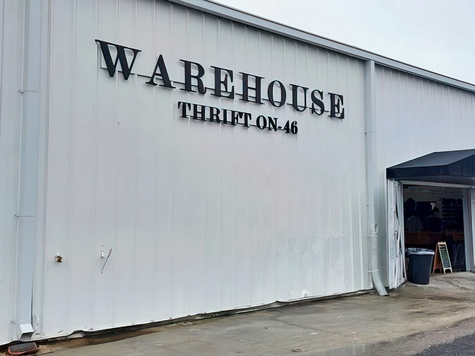 The unassuming white exterior of Thrift on 46 is like a poker player with a royal flush—nothing on the outside reveals the treasures waiting within.