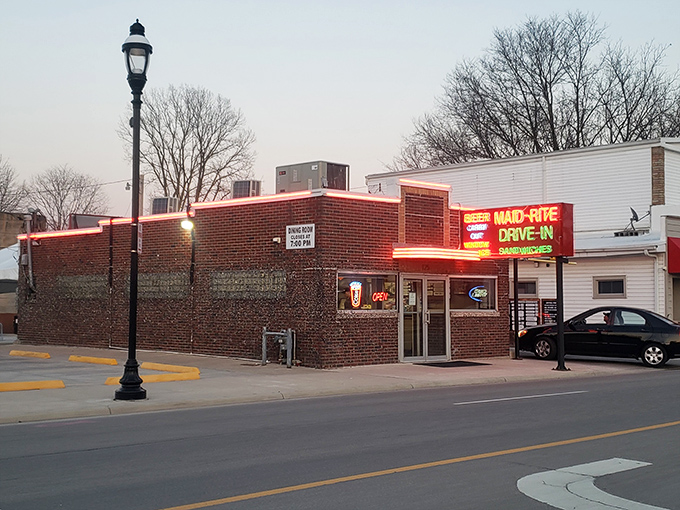 That neon sign doesn't lie &ndash; this brick beauty promises sandwich perfection and delivers beyond your wildest dreams.