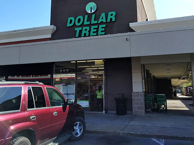 The green beacon of bargain paradise beckons from Oregon City's shopping landscape, promising treasures that won't break your bank account.