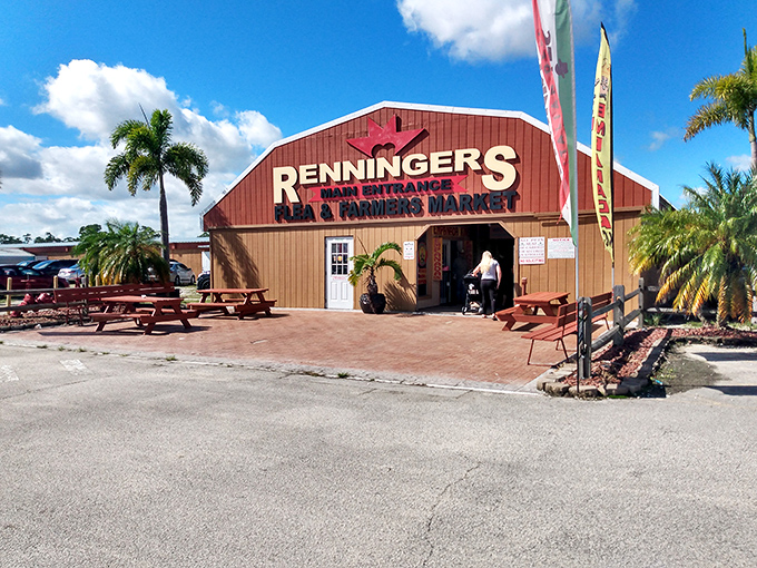 From above, Renninger's looks like a retail archipelago in a sea of parked cars&mdash;treasure hunters have arrived in droves for their weekend fix.