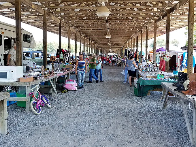 The unassuming exterior of Big D Flea Market beckons with the promise of treasures within. Like a retail TARDIS&mdash;bigger on the inside than physics should allow.