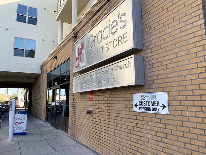 Endless racks of clothing stretch like a fashion lover's fever dream across polished floors. 