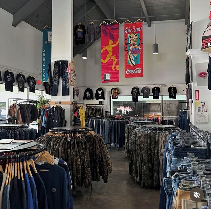 Tucked into a Florida strip mall, Szyn Thrift's unassuming exterior hides a wonderland of vintage treasures waiting to be discovered.