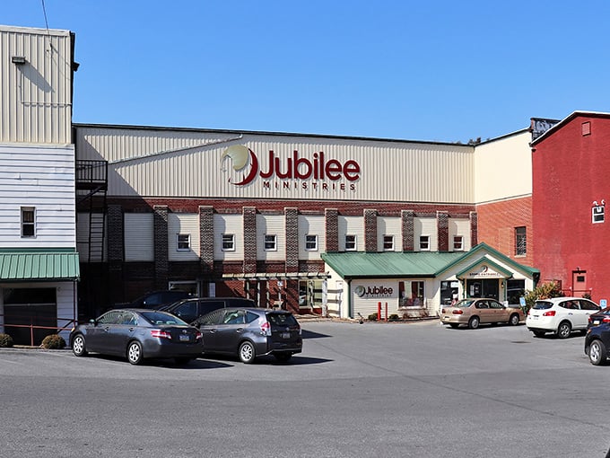 The unassuming exterior of Jubilee Ministries belies the treasure trove within. Like a secondhand Narnia, this Lebanon landmark beckons bargain hunters from across Pennsylvania.