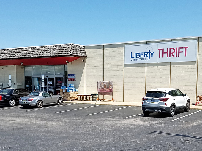 That unassuming storefront holds more treasures than a pirate's chest – and better parking too.