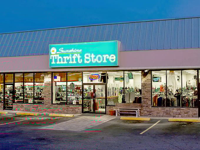 The blue-roofed bargain paradise on Dale Mabry stands ready to welcome treasure hunters from across Tampa. Who needs a pot of gold when you've got this rainbow of deals?