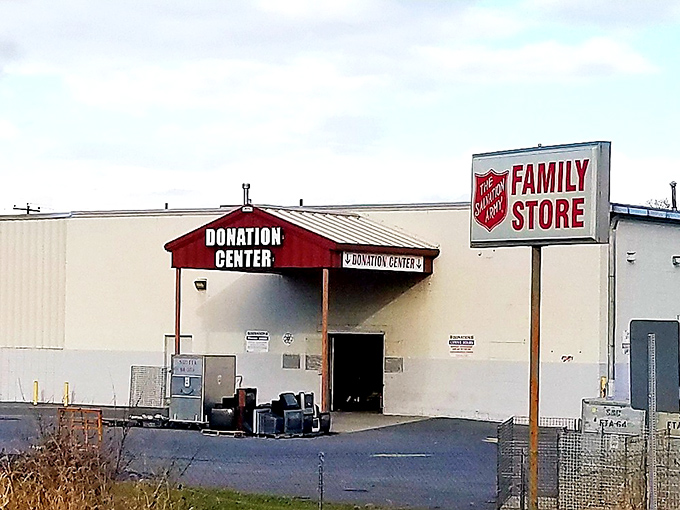 The iconic red Salvation Army shield welcomes bargain hunters to this Camp Hill treasure trove&mdash;where yesterday's donations become tomorrow's discoveries.