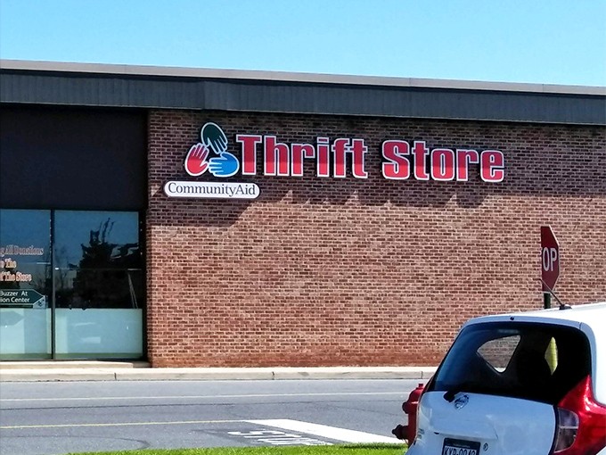 The brick facade of CommunityAid might look unassuming, but inside lies a treasure trove that makes bargain hunters' hearts skip a beat.