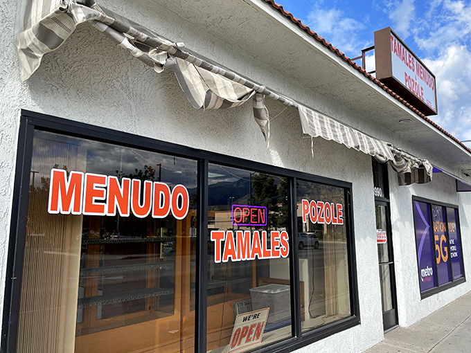 The unassuming exterior of La Fuente hides culinary treasures within. Like finding a diamond in your cereal, this modest building houses extraordinary flavors.