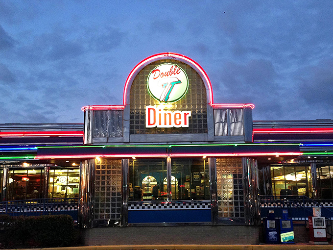 That neon glow isn't just decoration &ndash; it's a beacon calling breakfast lovers home to Double T Diner.