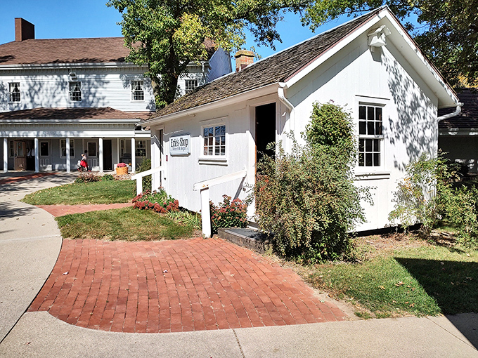 The unassuming exterior belies the culinary treasures within. Like finding a Michelin-starred restaurant disguised as your grandparents' farmhouse.