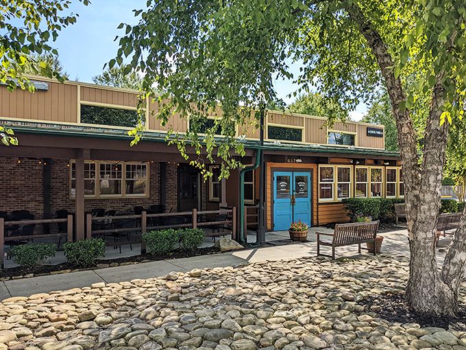 The neon glow of barbecue salvation beckons from Smyrna's night sky, promising smoky redemption for even the most hardened food skeptics.