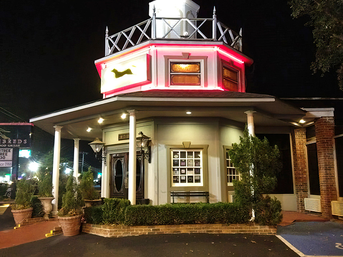 This charming facade promises culinary adventures that'll make your taste buds gallop with joy.