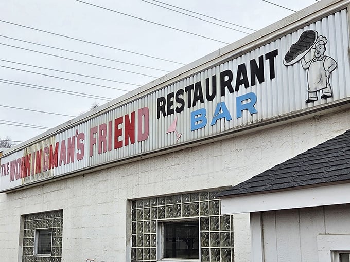 The unassuming exterior of The Workingman's Friend hides culinary treasures within&mdash;like finding a Picasso at a yard sale. Delicious secrets await behind that humble fa&ccedil;ade. 