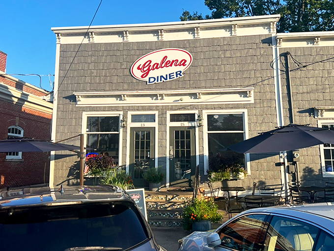 The unassuming exterior of Galena Diner proves that culinary treasures often hide in plain sight. No neon, no gimmicks&mdash;just honest-to-goodness good food awaits inside.