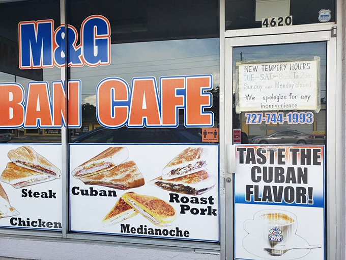 The unassuming exterior of M & G Cuban Cafe might not stop traffic, but locals know it houses caffeinated treasures worth any detour.