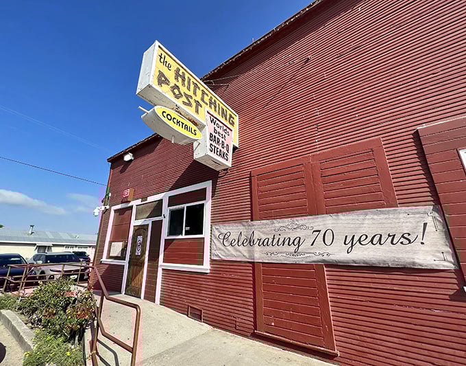 The red barn exterior isn't just charming&mdash;it's a beacon of barbecue excellence that's been drawing pilgrims to Casmalia for seven delicious decades.