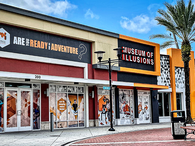 The Museum of Illusions beckons with its bold fa&ccedil;ade at ICON Park, promising a reality check your brain isn't quite ready for.