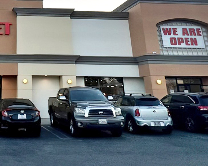 The unassuming exterior of Paradise Buffet in Montebello proves once again that culinary treasures often hide behind modest facades, like delicious secrets waiting to be discovered.