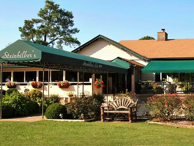 Steinhilber's modest exterior belies the culinary treasures within&mdash;like finding a Michelin-starred restaurant disguised as your favorite aunt's country home.