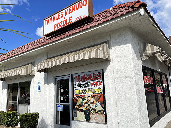 The unassuming exterior of La Fuente hides culinary treasures within. Like finding a diamond in your cereal, this modest building houses extraordinary flavors.