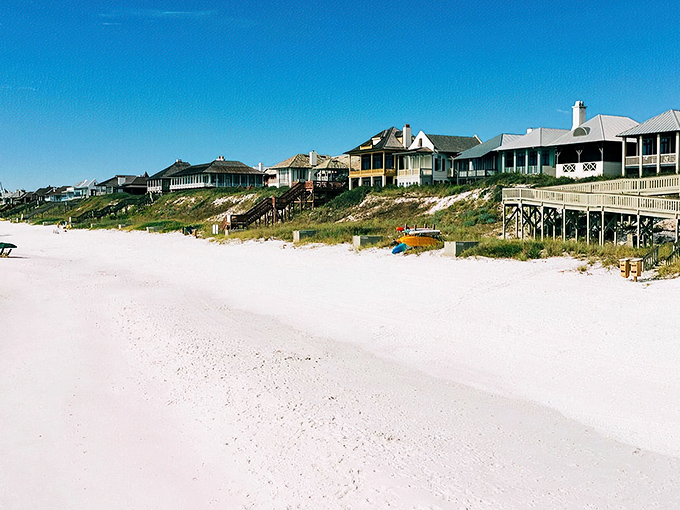 Beachfront paradise where homes perch like elegant spectators watching nature's daily show. Florida coastal living at its most authentic.