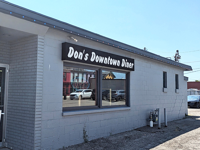 The unassuming exterior of Don's Downtown Diner hides culinary treasures within &ndash; like finding a diamond in the rough of downtown Bellefontaine.