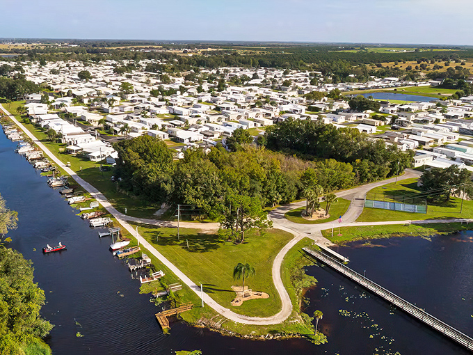 Lake Jackson stretches out like nature's welcome mat, with affordable waterfront living that doesn't require winning the lottery first.