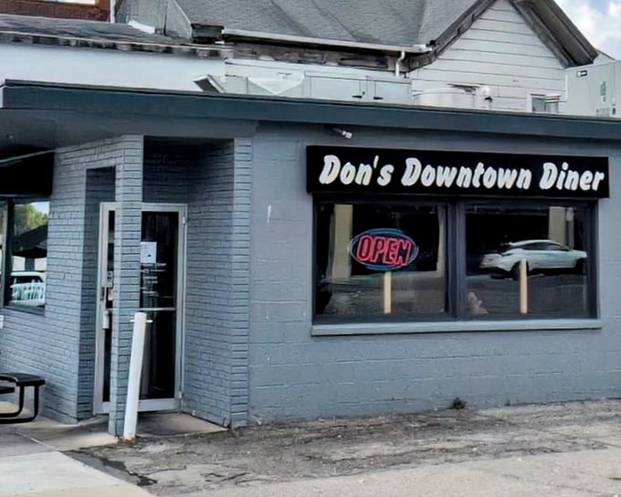 The unassuming facade of Don's Downtown Diner in Bellefontaine might make you drive past, but that would be the culinary equivalent of missing the last train home.