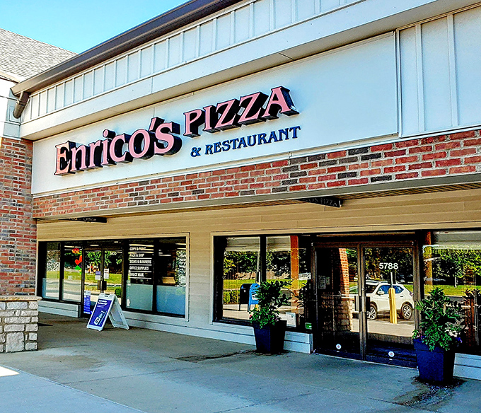 The unassuming storefront of Enrico's Pizza & Restaurant proves once again that the best Italian treasures often hide in plain sight.