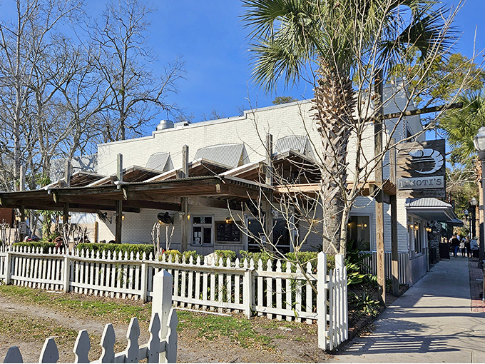 The charming white exterior of Timoti's, with its picket fence and leafy surroundings, looks like the seafood equivalent of grandma's house&mdash;if grandma were a world-class fishmonger.