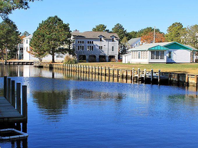Canal-side living at its finest, where South Bethany's peaceful waterways provide both a stunning backdrop and nature's own highway system for residents and visitors.