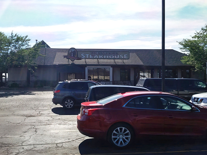 The unassuming exterior hides culinary treasures within, like finding a vintage Corvette parked in your neighbor's ordinary garage.