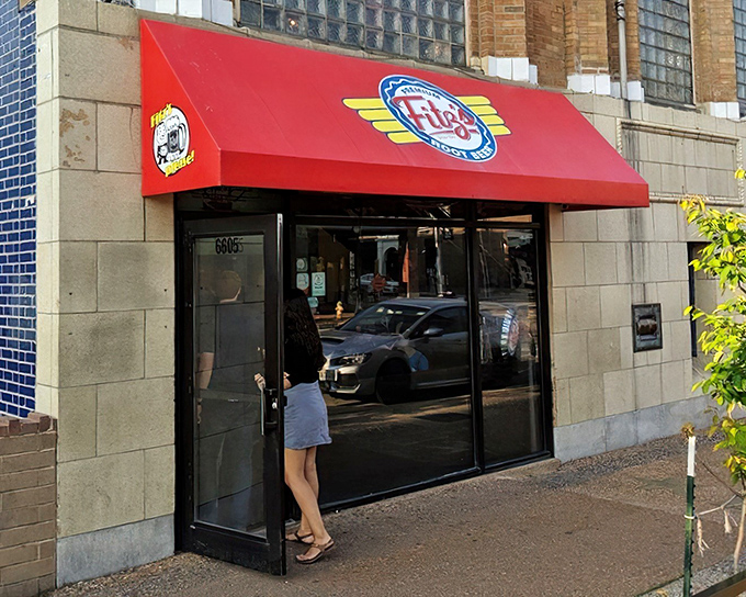 The iconic red awning of Fitz's beckons from the Delmar Loop like a fizzy oasis in the urban landscape. Root beer paradise awaits!