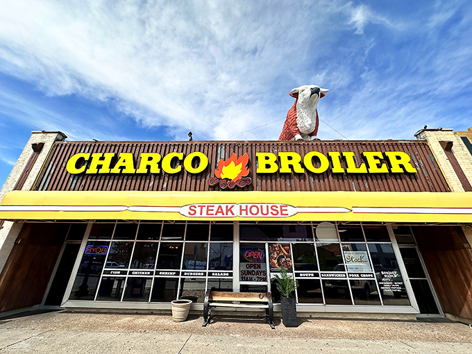 That giant bull on the roof isn't just for show&mdash;it's a beacon of beefy promise that's been guiding hungry Texans to steak nirvana for generations.
