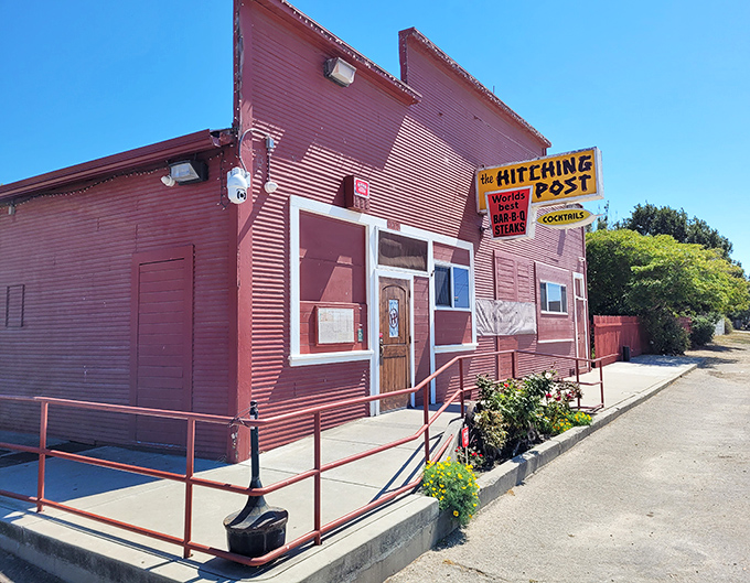 The red barn exterior isn't just charming&mdash;it's a beacon of barbecue excellence that's been drawing pilgrims to Casmalia for seven delicious decades.