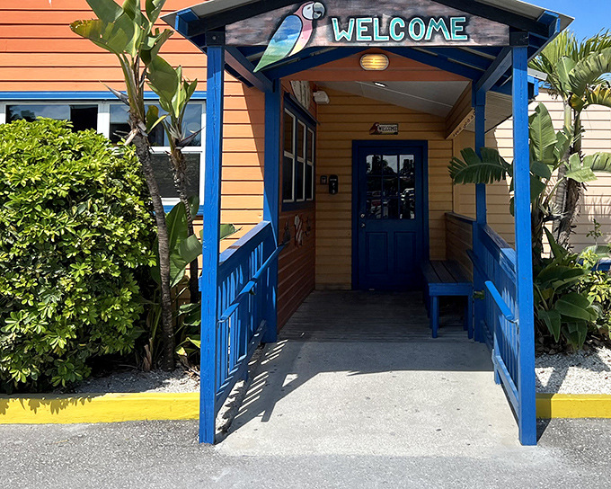 Paradise doesn't need a passport - just follow the colorful Adirondack chairs to this Gulf Coast gem.