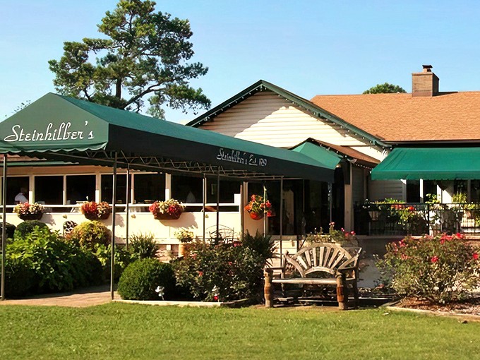 Steinhilber's modest exterior belies the culinary treasures within&mdash;like finding a Michelin-starred restaurant disguised as your favorite aunt's country home.