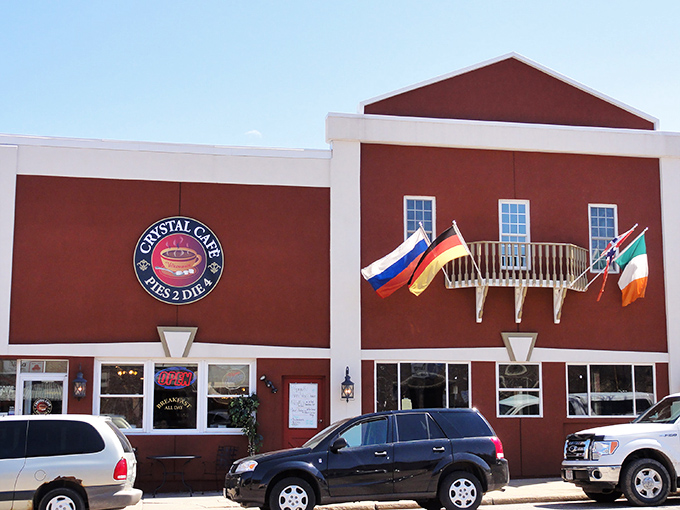 The unassuming storefront of Crystal Cafe in downtown Iola might not stop traffic, but locals know this modest exterior hides Wisconsin's pie paradise.
